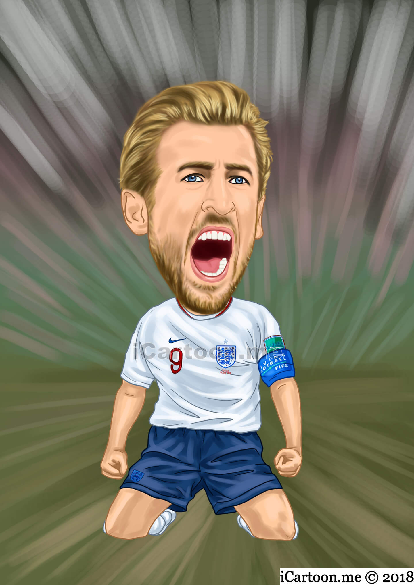 iCartoon.me caricature samples for your printing test
