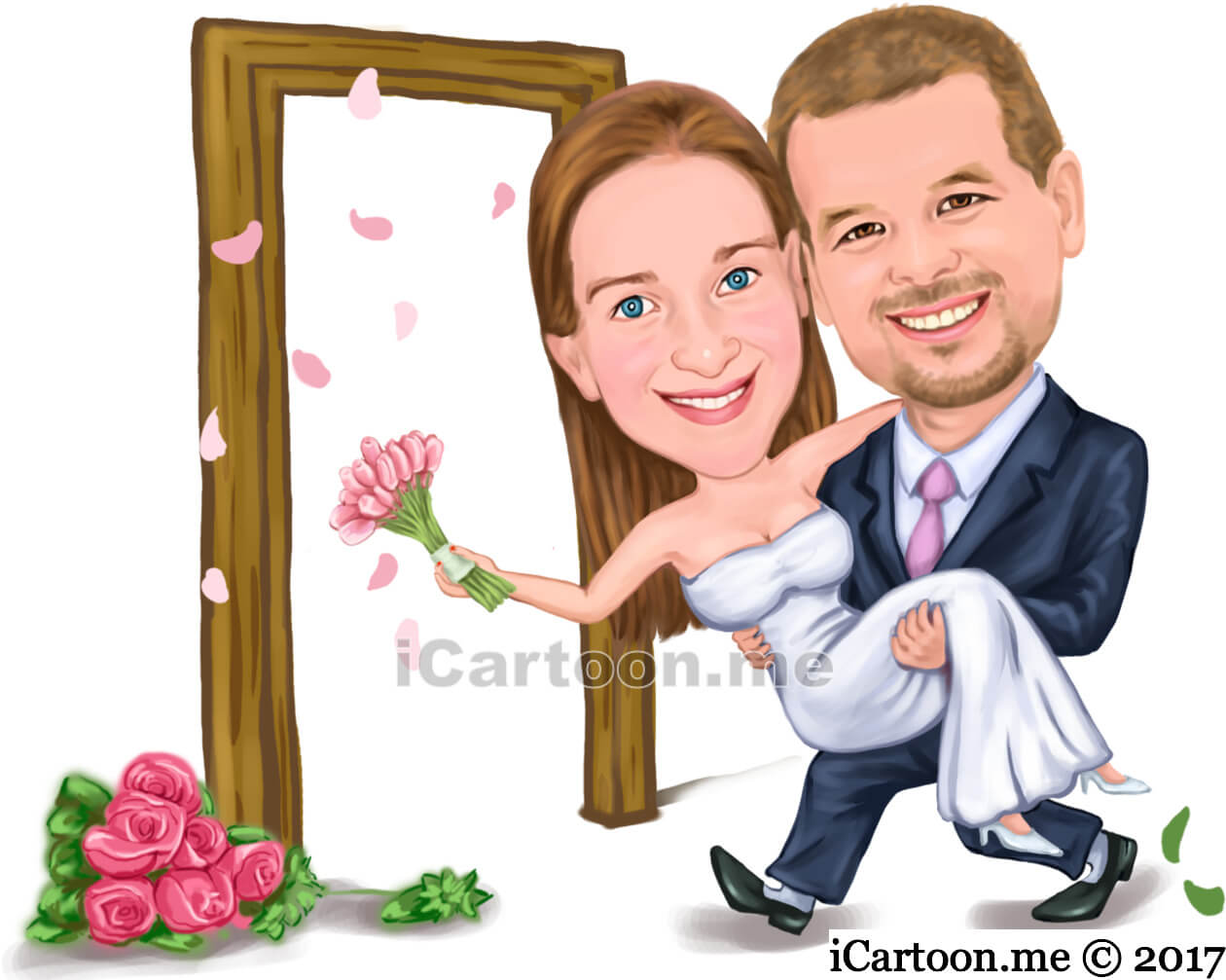 Best wedding caricature ideas | iCartoon.me 👰 💍 - page 8 of 10