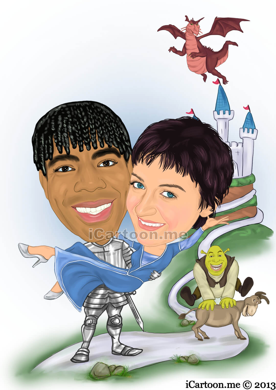 Best wedding caricature ideas | iCartoon.me 👰 💍