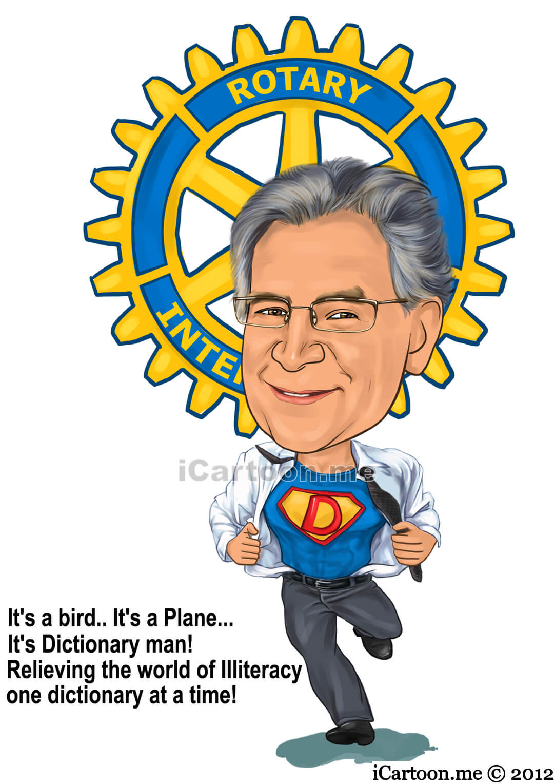 Drawing from Photos by Professional Caricature Artist